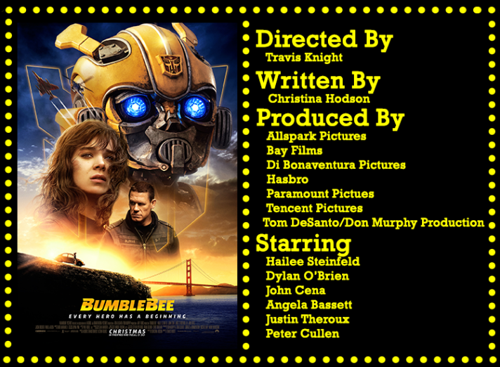 Bumblebee (2018) – More Than Meets The Eye – Movie Meister Reviews