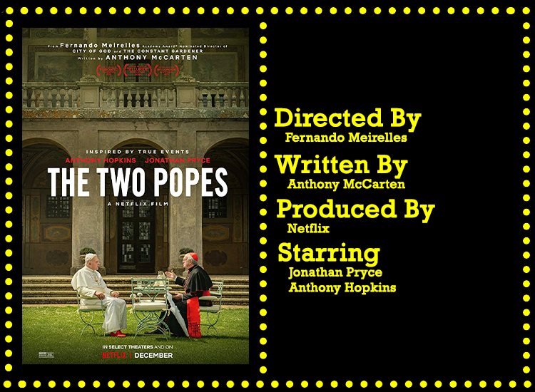 The Two Popes (2019) – Two Popes Are Holier Than One – Movie Meister ...