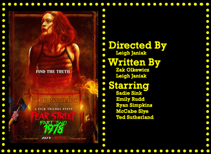 Fear Street Part Two: 1978 (2021) – Fri-YAY The 13th – Movie Meister ...