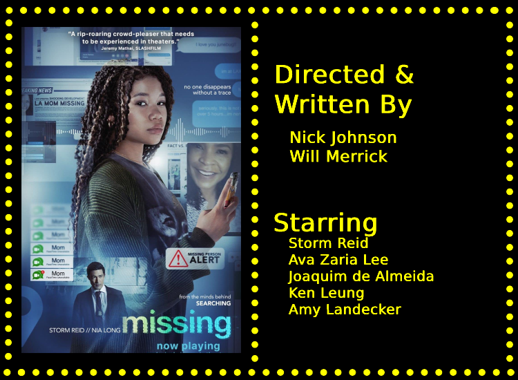 Missing (2023) – Found It – Movie Meister Reviews